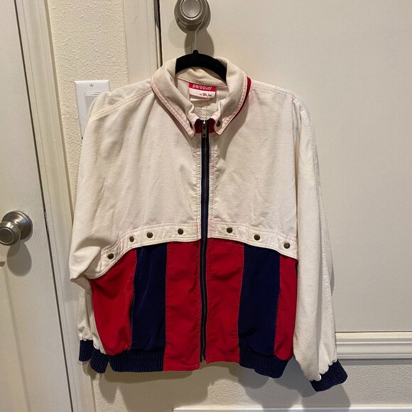 Jackets & Coats | Vintage Parcours By Tan Jay Corduroy Colorblock ...